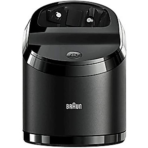 Braun Fast Cleaning and Blade Lubricating Clean and Charge Station for Braun's Flex MotionTec, S5 and CoolTec Shavers