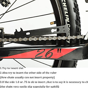 Veggicy Bike Chain Tools, Bike Multitool, Chain Breaker Splitter Tool, Chain Wear Indicator, Bicycle Repair Kit for Road and Mountain Bikes