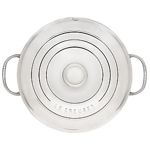 Le Creuset Tri-Ply Stainless Steel Rondeau Pan, 4.5 Quart