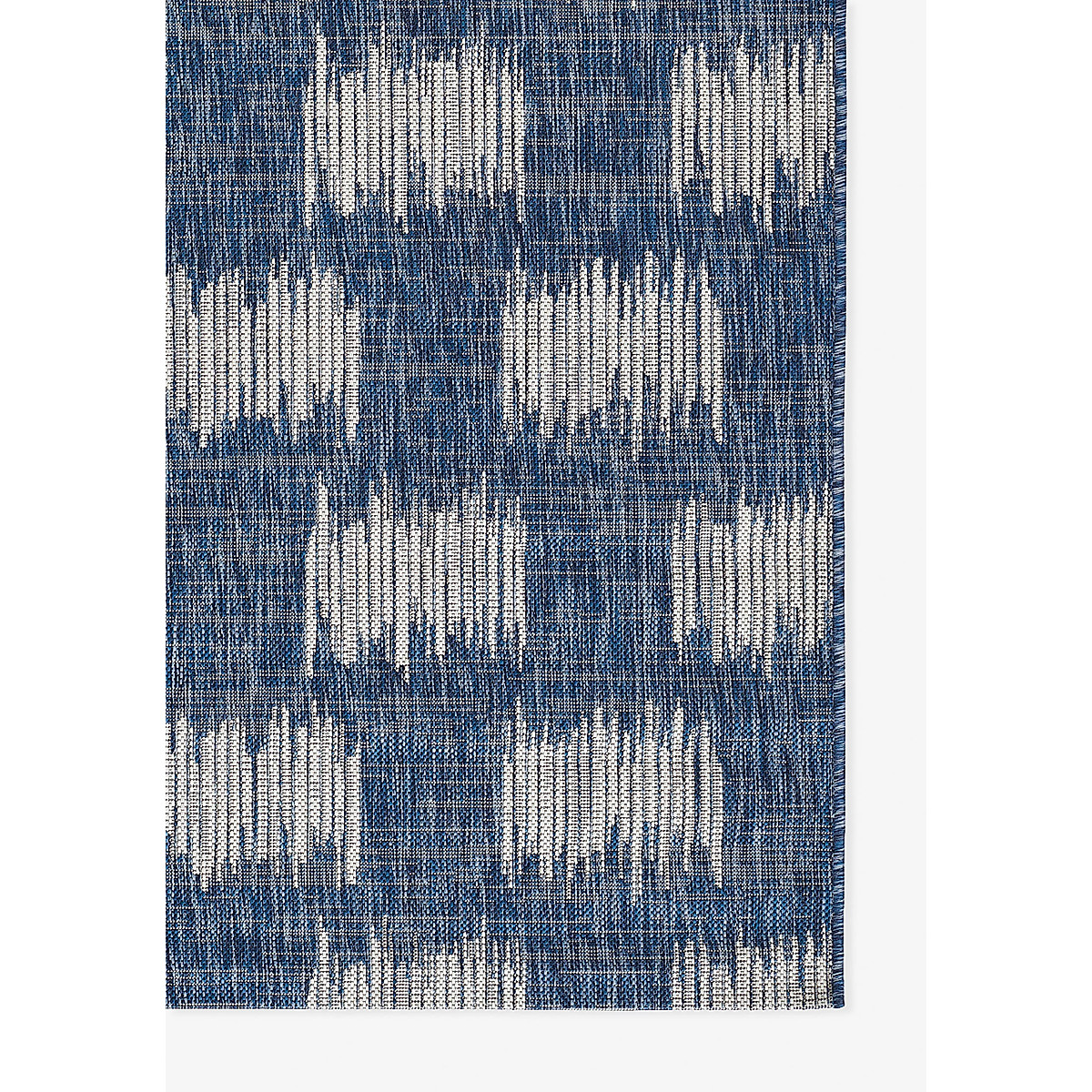 Novogratz by Momeni Villa Turin Blue Indoor/Outdoor Area Rug 2' X 10' Runner