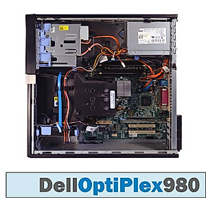 Dell OptiPlex 980 MT/Core i7-860 @ 2.8 GHz/16GB DDR3/500GB HDD/DVD-RW/WINDOWS 7 PRO 64 BIT (Renewed)