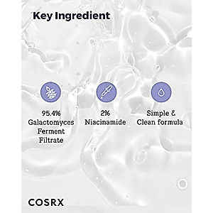 COSRX Galactomyces 95 Tone Balancing Essence, 100ml / 3.38 fl.oz | Galactomyces Ferment Filtrate 95% | Korean Skin Care, Not Tested on Animals, Paraben Free