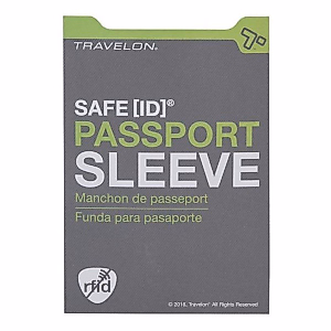 Travelon Set Of 2 Rfid Passport Sleeves, White, One Size