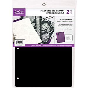 Crafter's Companion 8.5"X11" Magnetic Storage Panels 2/Pkg-Large