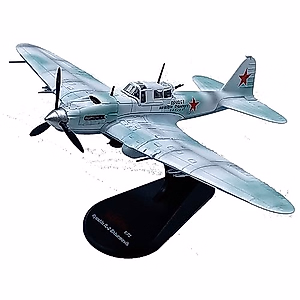 Ilyushin IL-2M3 Sturmovik Aircraft White Camouflage Hello to The Envoys of The Tuvan People Soviet Air Force 1/72 Diecast Model Airplane by Legion LEG-14629LC