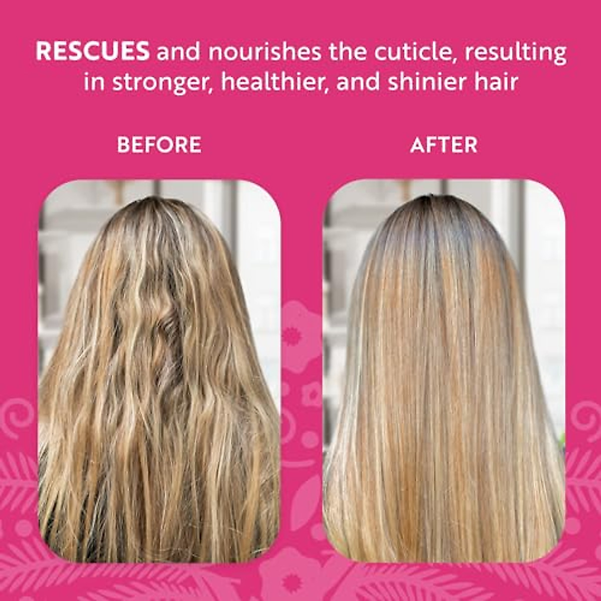 LATINUS BEAUTY RESCUE Collection, Impossible Keratin Anti-Frizz Shampoo (12 oz) + Conditioner (12 oz) + Leave-In Cream (8 oz) for Dry, Damaged Hair