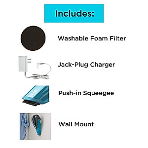 BLACK+DECKER dustbuster AdvancedClean Cordless Wet/Dry Handheld Vacuum, Titanium (HLWVA325J21)