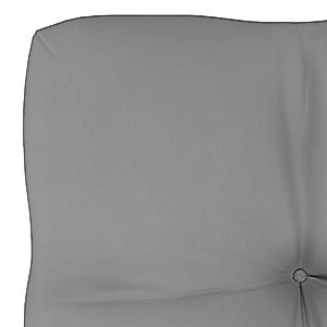 imasay Pallet Sofa Cushion Gray 23.6"x23.6"x3.9"