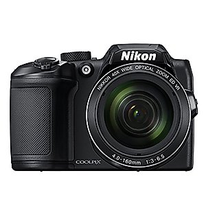 Nikon COOLPIX B500 16MP 40x Optical Zoom Digital Camera with WiFi - Black (Renewed)