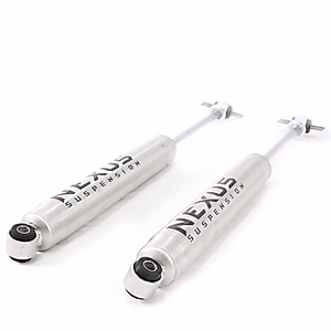 NEXUS SUSPENSION Front& Rear Shock Absorber For 2.5-4" Lift Jeep Wrangler JK 4/2 Door 2007-2018 Four Shocks Zinc Plated Coating