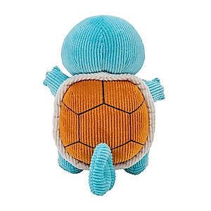 Pokemon Select Corduroy Sqirtle Plush - 8-Inch - Unique Fabric - Authentic Details, PKW2391, Multicolor