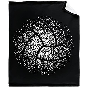 Volleyball Throw Blanket - ​Super Soft Flannel Fleece Blanket for Gifts,Bedding Quilt Home Decor for Couch Sofa Bed All Season 40x30 Inches for Pets