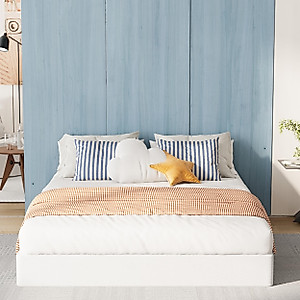 Daqutic Full Size Box Spring, Box Spring Full Size Bed, 6 Inch Height Full Box Spring with Cover, Easy Assembly/Noise Free/Heavy Duty/Mattress Foundation