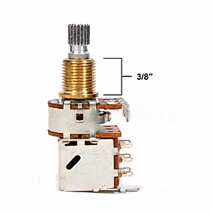 Genuine Bourns 500K Split Shaft Push-Pull Pot for Electric Guitar