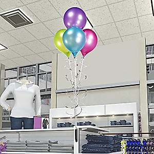PermaShine - Reusable and Helium Free Balloon Bouquet - Permanent Plastic Indoor and Outdoor Balloons