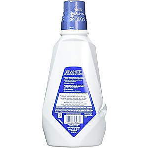 Crest 3D White Multi-Care Whitening Rinse, Glamorous White, Fresh Mint, 32 Fl Oz (Pack of 2)