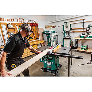Grizzly Industrial G1023RLWX - 10" 5 HP 240V Cabinet Table Saw with Built-in Router Table