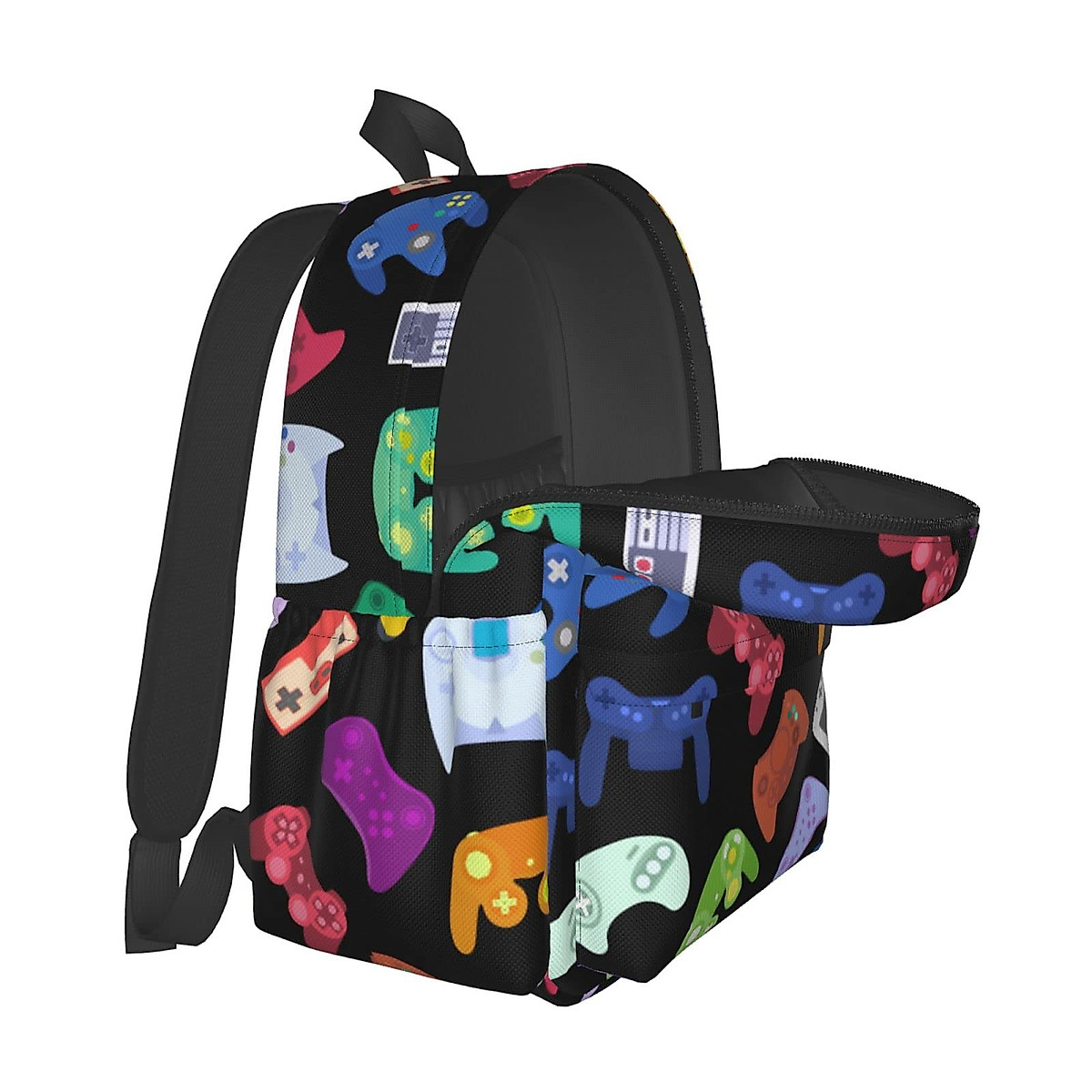 famliihw Video Game Controller Backpack Bookbag Laptop Backpacks Multipurpose Daypack for Boys Girls School Men Women Travel Hiking
