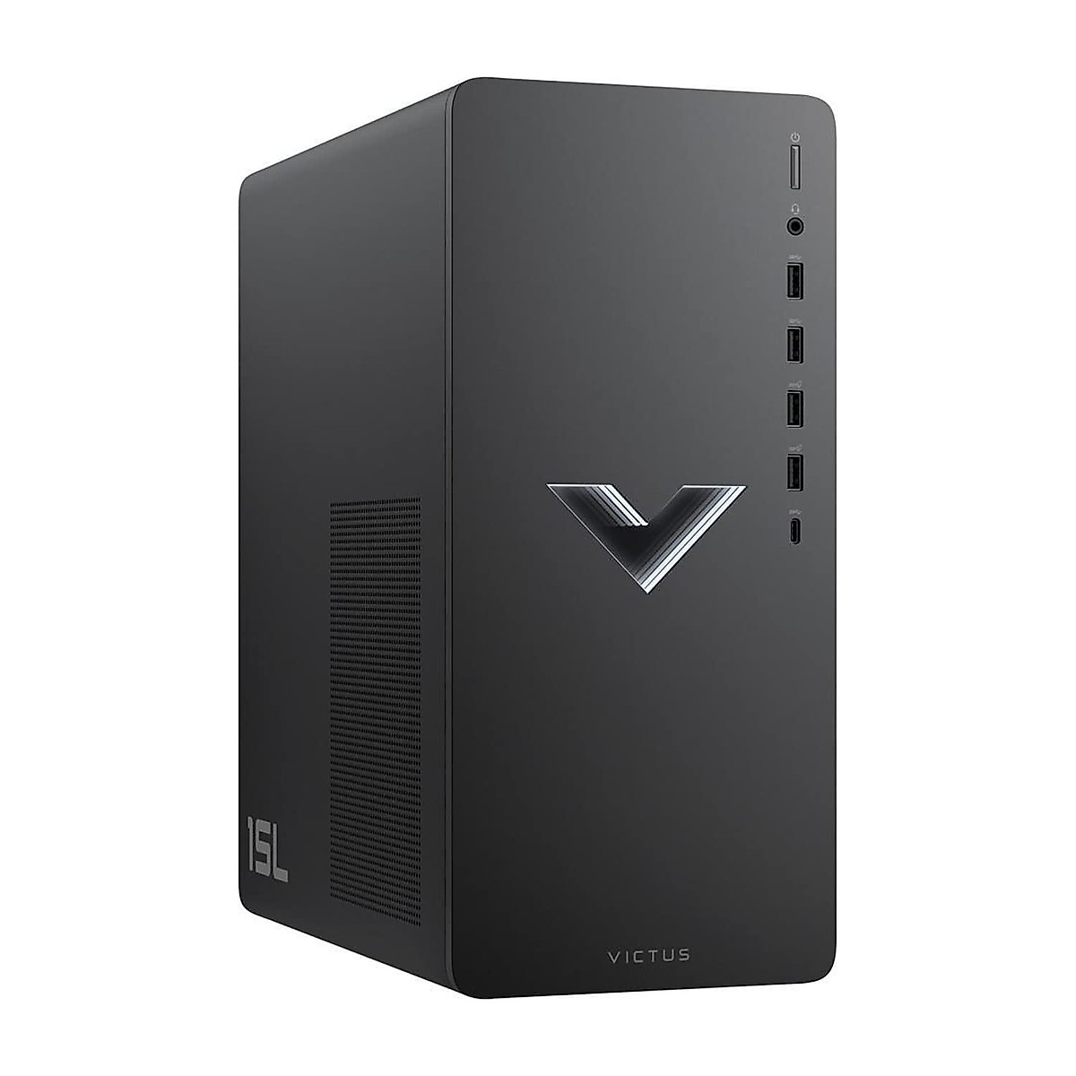 HP Victus 15L Gaming Desktop, AMD Ryzen 7 5700G Processor, AMD Radeon RX 6600XT, 32GB RAM, 1TB PCIe SSD + 2TB HDD, HDMI, DP, RJ45, Wi-Fi 6, Wired KB & Mouse, Windows 11 Home, Black