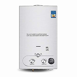 18L Tankless LPG Propane Gas Hot Water Heater Instant Boiler Bathroom Shower Instant Hot Water Heater