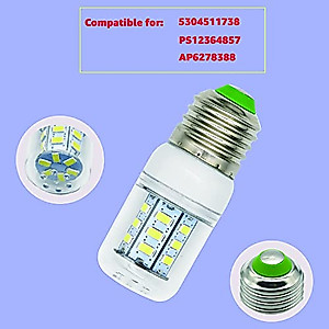 Sousery Replace 5304511738 LED Refrigerator Bulb, KEI D34L Refrigerator, AP6278388, PS12364857, Compatible with Frigidaire Kenmore Refrigerator Bulb, 85-265V 3.5W Cool White VS.(1Pack)