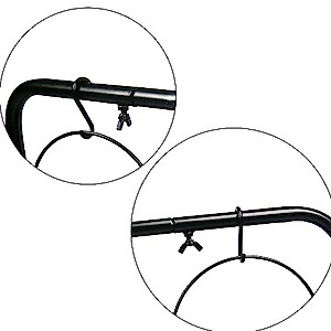 Darnassus Halloween Cauldron On Rack,Set Of 3 Witches Cauldron Serving Bowls Halloween Candy Bowl,Plastic Black Cauldron Halloween Decor Halloween Party Decoration