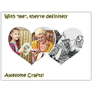 Cross Stitch Kits, Three Birds Awesocrafts Easy Patterns Cross Stitching Embroidery Kit Supplies Christmas Gifts, Stamped or Counted (Birds, Stamped)