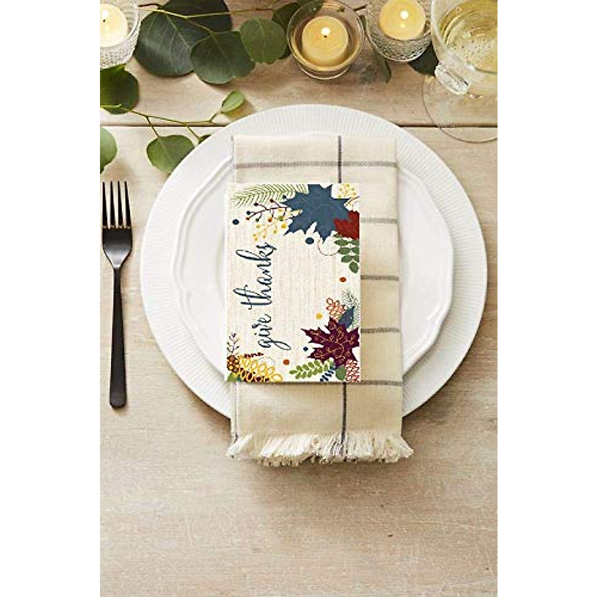 Beistle "Give Thanks Place Cards | Paper | 8 Pcs