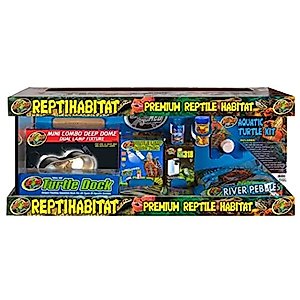 Zoo Med ReptiHabitat Aquatic Turtle Kit - 20 gal (Long)