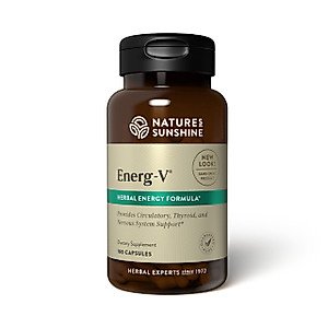 Nature's Sunshine Energ-V 100 Capsules