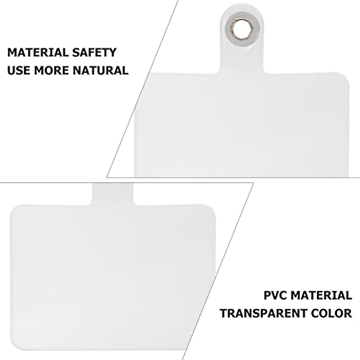 10pcs Universal Cell Phone Lanyard Hanging Loop Tether Tabs for Phones Full Coverage Case