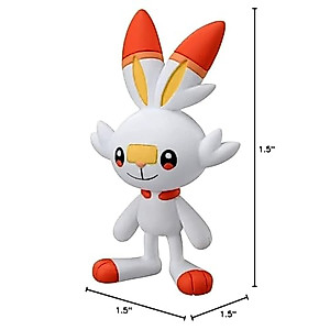 dgboy Moncolle Scorbunny MS-04 Pokemon Action Figure