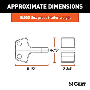 CURT 45940 Replacement Rebellion XD Tongue Attachment