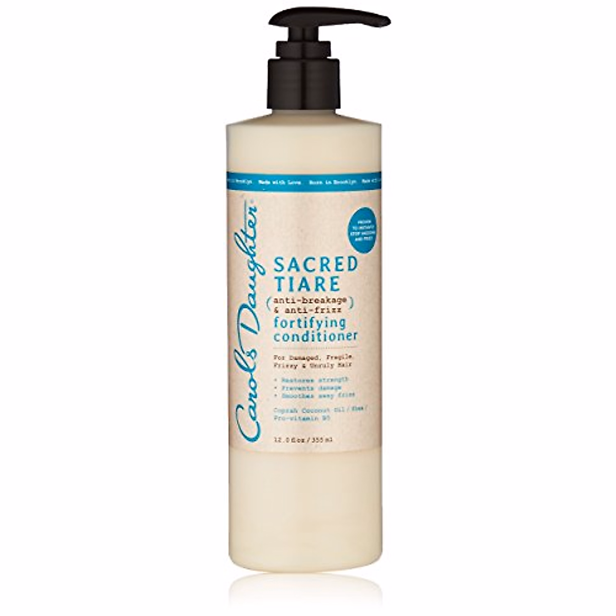 Carol's Daughter Sacred Tiare Anti-Breakage & Anti-Frizz Fortifying Conditioner, 12 Ounce