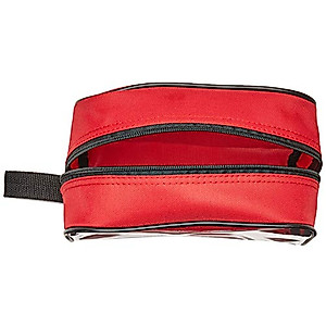 Lightning X Color Coded First Aid Medical Kit Accessory Pouches - Zippered Bag w/Transparent Window - Set of 4