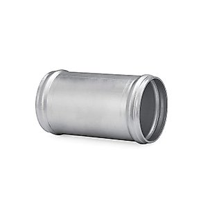 HPS AJ400-500 6061 T6 Aluminum Joiner Tubing with Bead Roll, 11 Gauge, 4" Length, 5" OD, 0.120" Wall Thickness