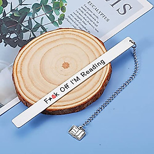 Bookmark for Book Lovers Funny Bookmarks for Women Bookish Gifts for Christmas Birthday for Female Friends Teens BFF Bookworm Reader Reading Present Book Club Gifts for Friend Teacher Mentor