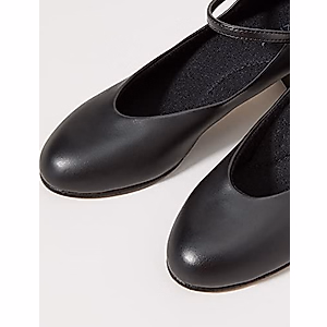 Capezio Women's Jr. Footlight Character Shoe,Black,7.5 M US