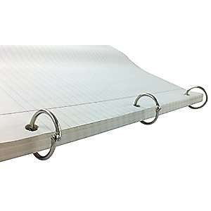 Clipco Book Rings Small 1-Inch Nickel Plated Metal (100-Pack)