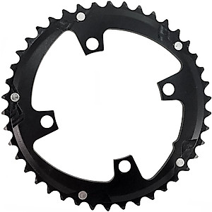 104mm BCD 4-Bolt SharkTooth Pro Mountain Outer Chainring Made in USA (42 Tooth)