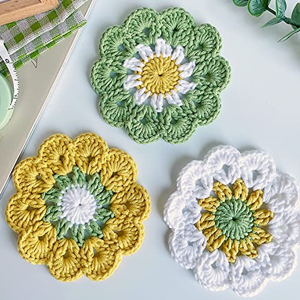 200g Blue Cotton Acrylic Crochet Yarn Soft Warm Yarn DIY Craft Scarf Hat Shawls Sweaters