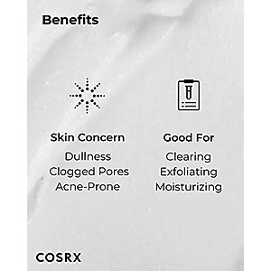 COSRX Low pH Good Night Soft Peeling Gel, 4.05 fl oz / 120ml | Mildly Exfoliating PHA | Skincare for Sensitive Skin with Natural Cellulose, Radiating, Cleansing