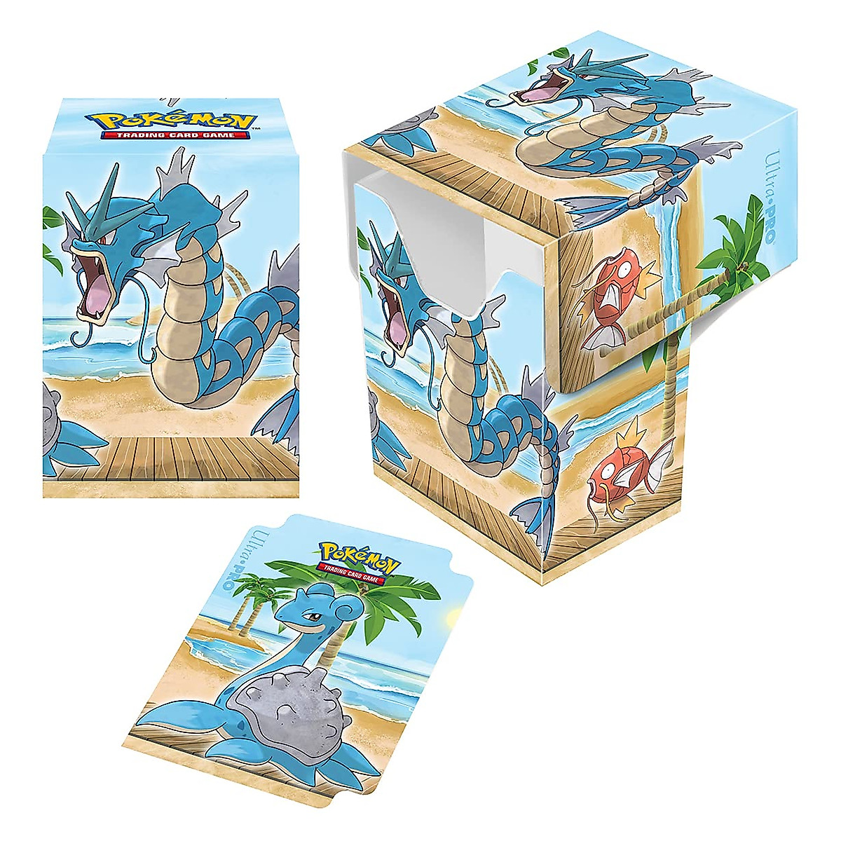 Ultra Pro Gallery Series Seaside Full View Deck Box for Pokémon