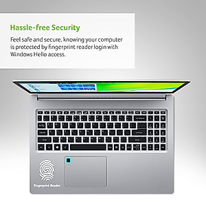 Acer Aspire 5 A515-46-R14K Slim Laptop | 15.6" Full HD IPS | AMD Ryzen 3 3350U Quad-Core Mobile Processor | 4GB DDR4 | 128GB NVMe SSD | WiFi 6 | Backlit KB | Amazon Alexa | Windows 10 Home (S mode)