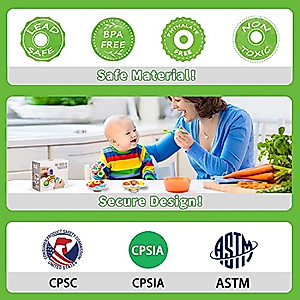 3PCS Suction Cup Pop up Fidget Spinner Toys for 1 2 Year Old Boys and Girls Baby 12-18 Months|1st Birthday Gifts Sensory Bath Toys for Toddler 1-3