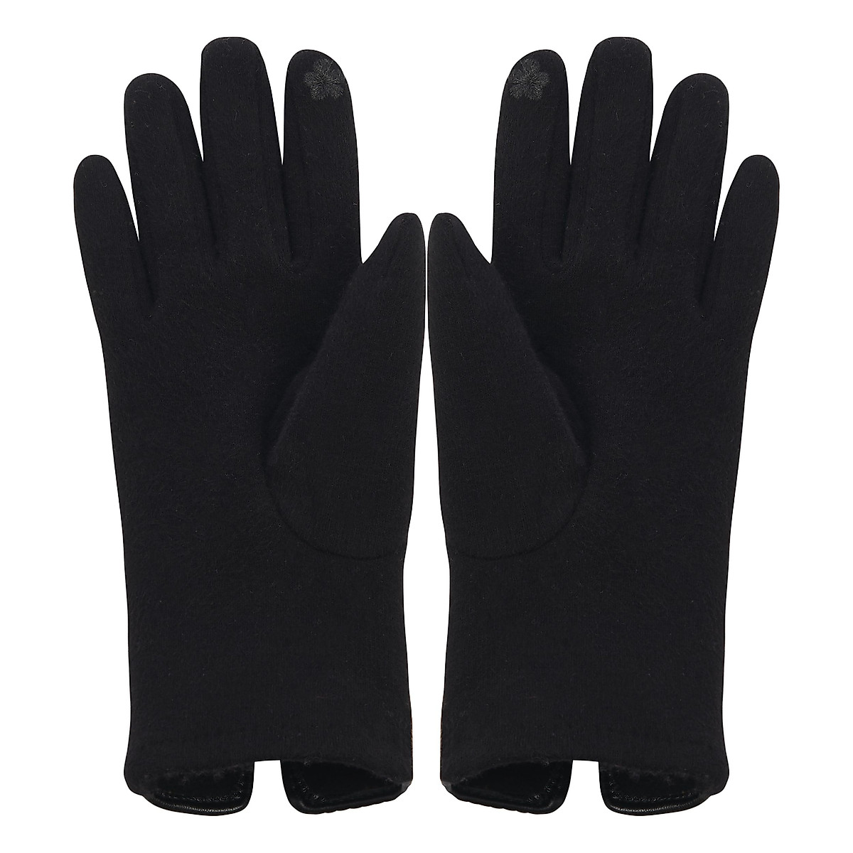 Top It Off Winter Gloves For Women - Featured on Favorite Things - Touch Screen Fingers - Stylish, Warm, Cold Weather Gloves - Gifts For Women