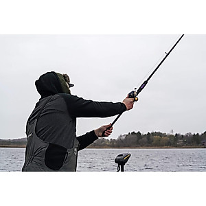 St. Croix Rods Mojo Musky Casting Rod Extra-heavy/Fast , Black Cherry Metallic, 7'2"