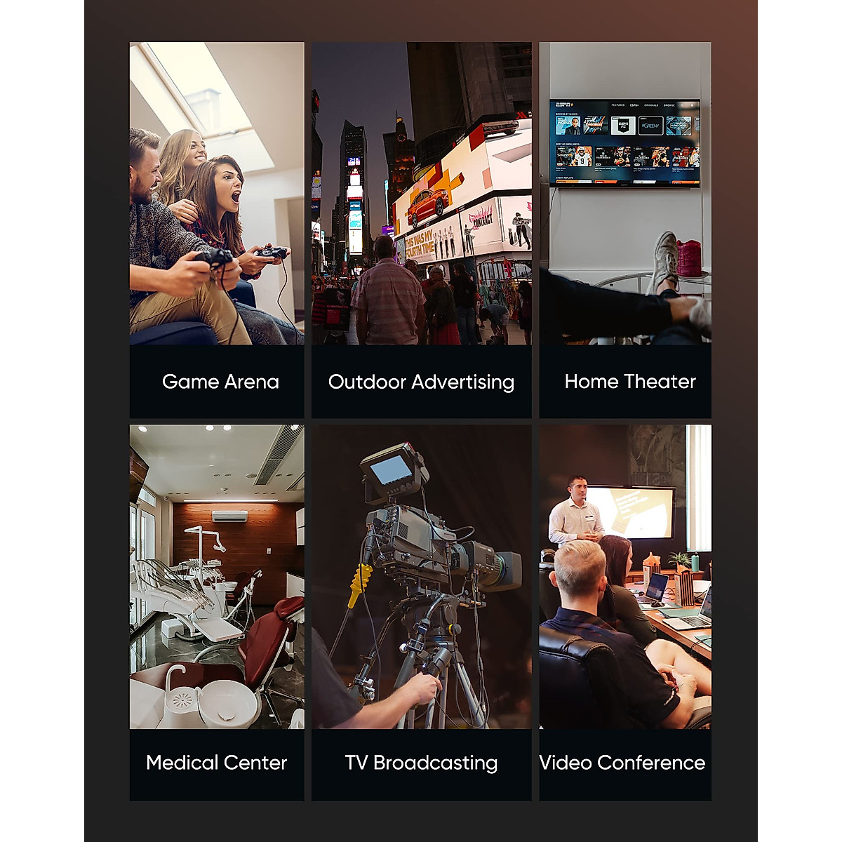 Highwings 8K HDMI Cable Long 2.1 30FT/9M, 48Gbps High Speed HDMI 4K120 144Hz Dynamic HDR 10 eARC HDCP 2.2&2.3 Compatible for PS5, Blu-ray Player and Monitor