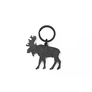 AceCamp Moose Stainless Steel Bottle Opener Keychain