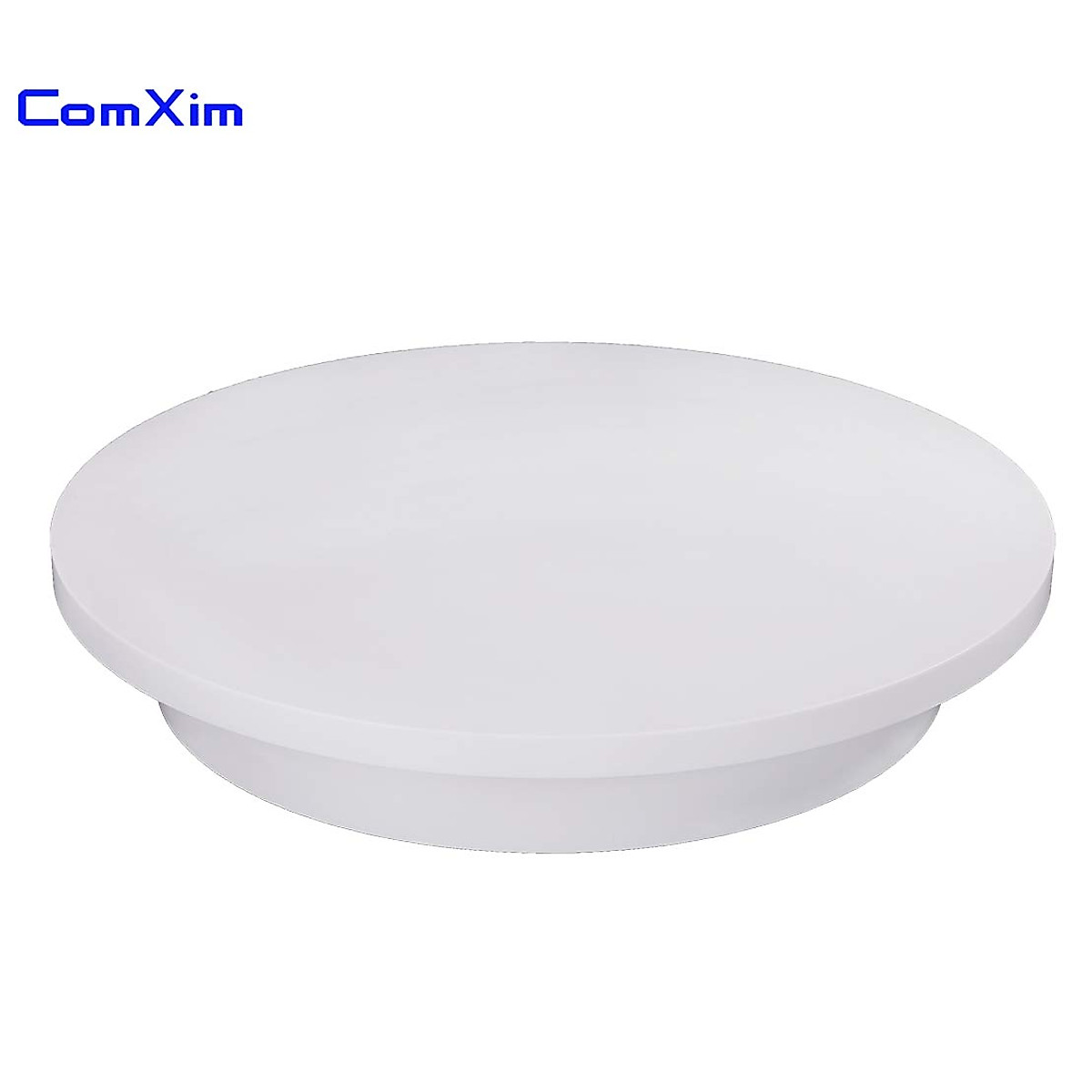 ComXim Professional 360 Degree Photography Turntable for Product Photography, 15.8in(40cm) Diameter,Automatic Remote Control Angle,Speed,Direction, Various Rotation Mode (White)